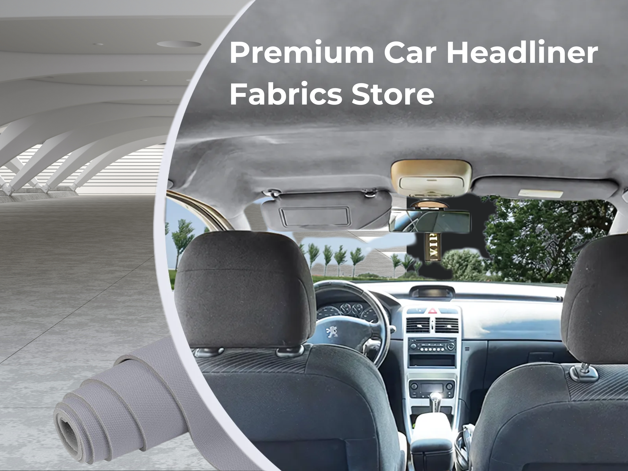 Premium Headliner Fabric – Foam Backed 60” Wide for Cars, Trucks & SUV ...